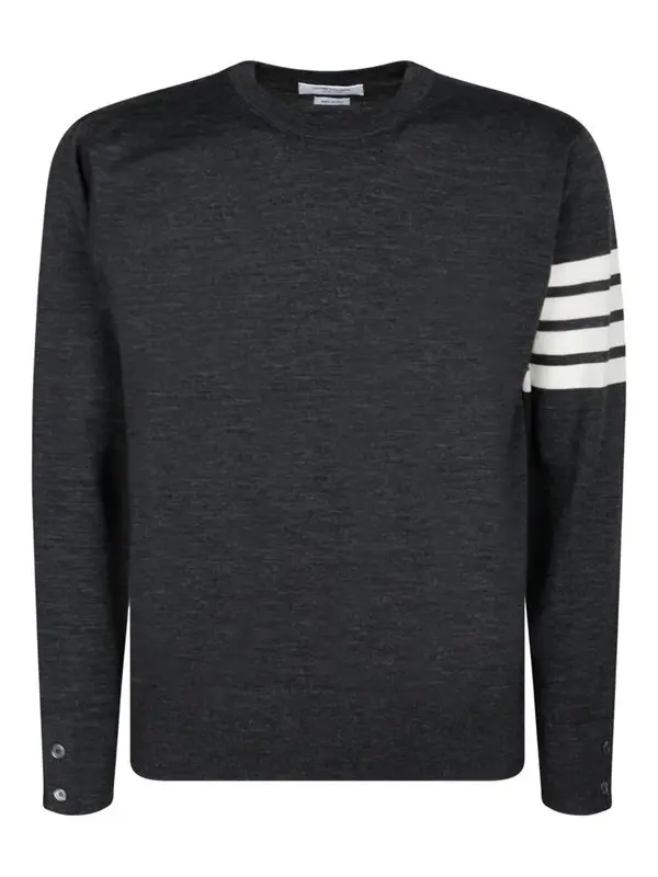Thom Browne Wool 4-bar Pullover