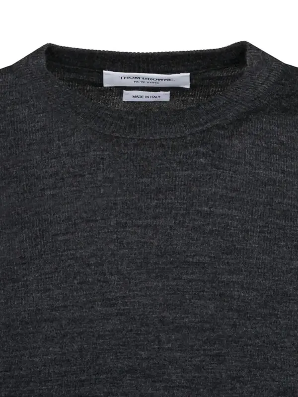 Thom Browne Wool 4-bar Pullover