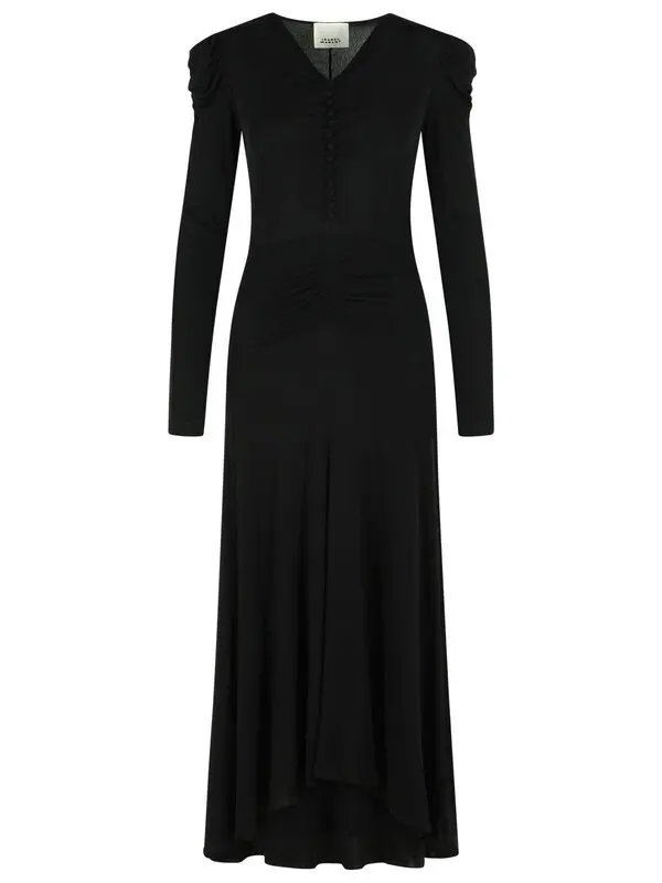 Isabel Marant Étoile Nejma Viscose Dress - Black
