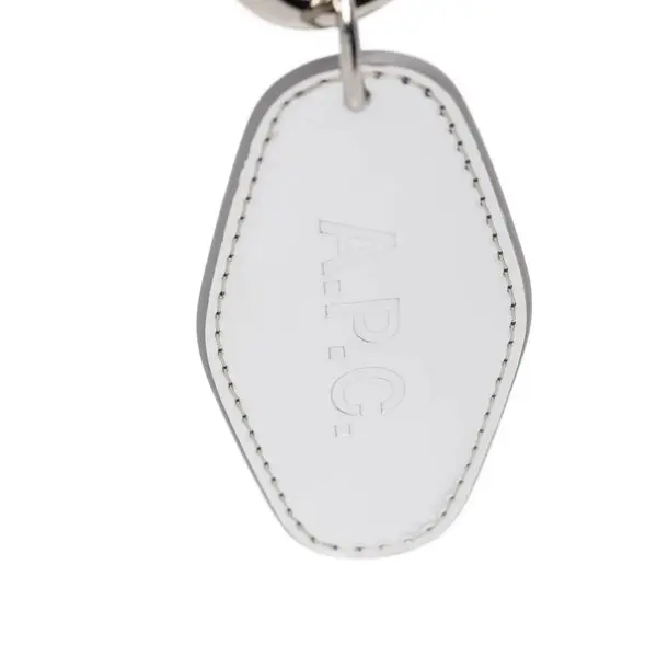 A.p.c. Tone Logo Detail Keychain