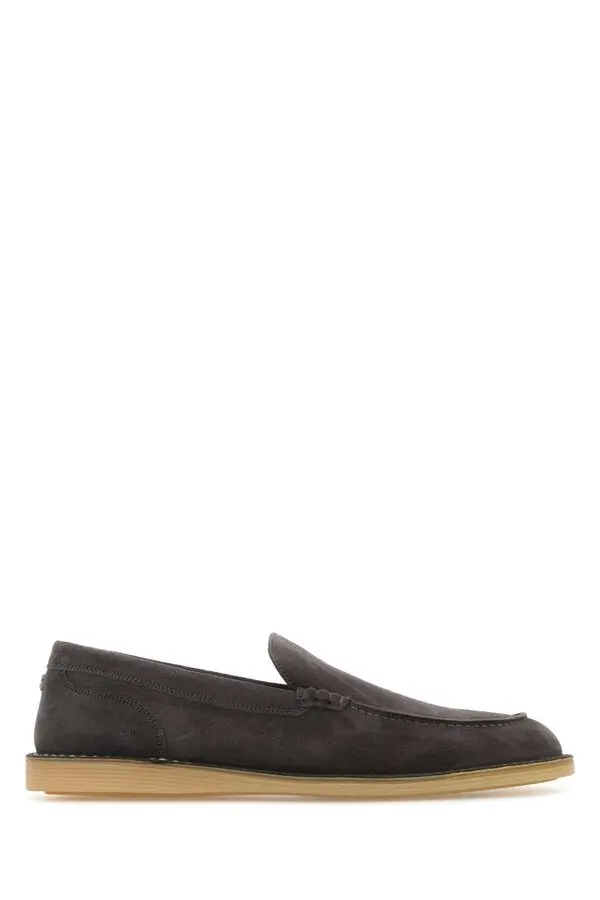 Dolce & Gabbana Suede Loafers - Gray