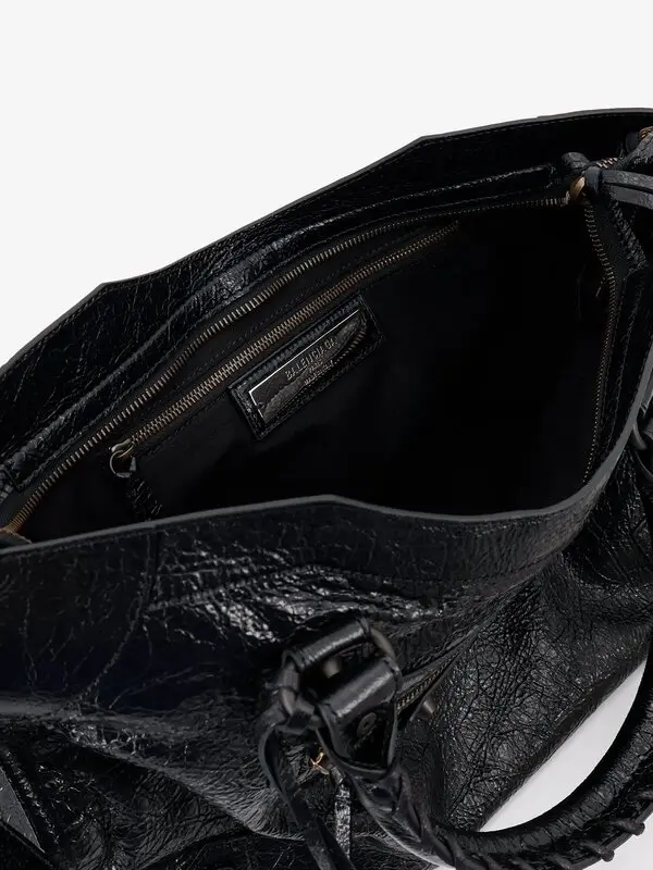 Balenciaga Le City Medium Leather Handbag