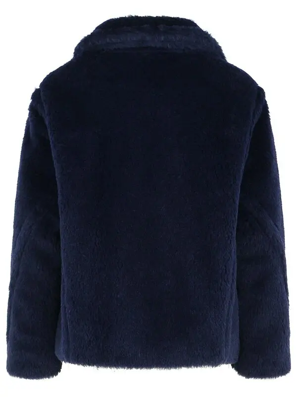 Max Mara Alpaca And Wool Jacket - Blue