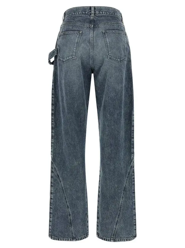 JW Anderson Twisted Workwear Jeans - Blue