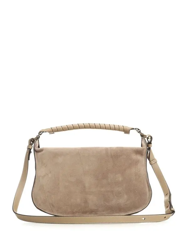 Chloé Small Marcie Suede Shoulder Bag