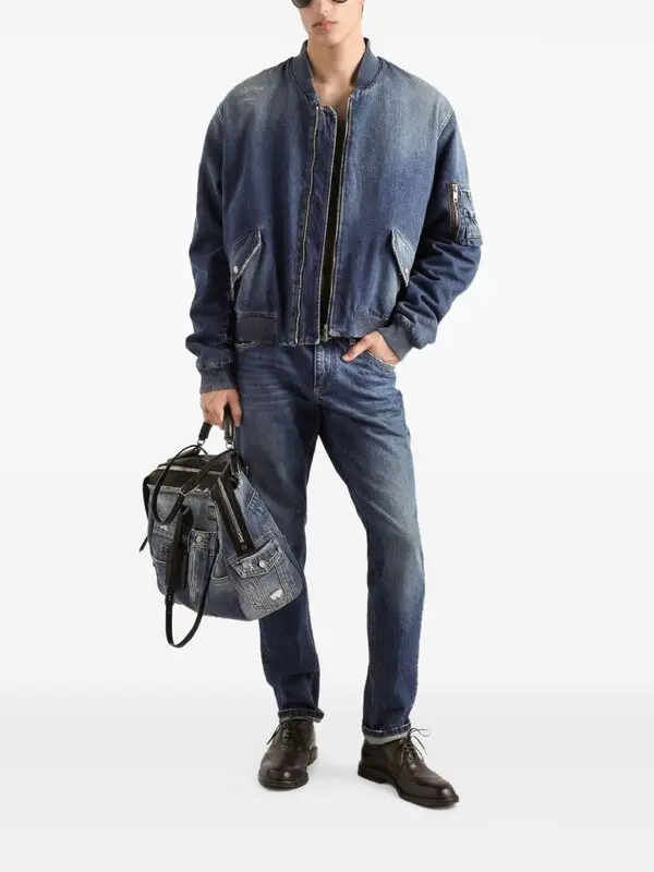 Dolce & Gabbana Regular Fit Denim Trousers