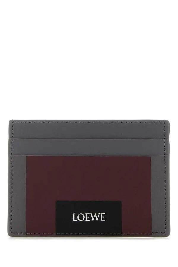 Loewe Nappa Leather X Josef And Anni Albers Card Holder - Multicolor