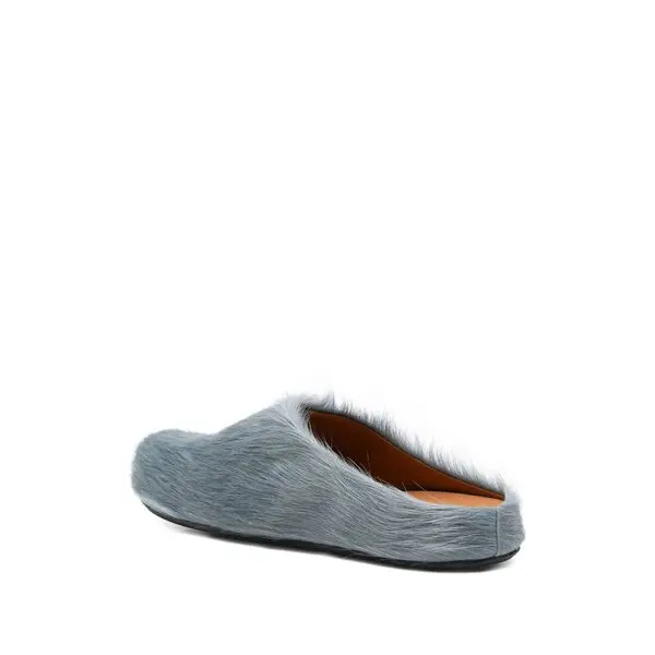 Marni Calf Hair Slip-on Trainers
