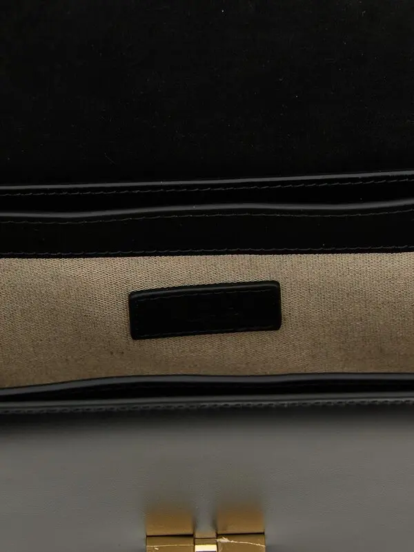 A.p.c. Grace Small Leather Crossbody Bag - Black