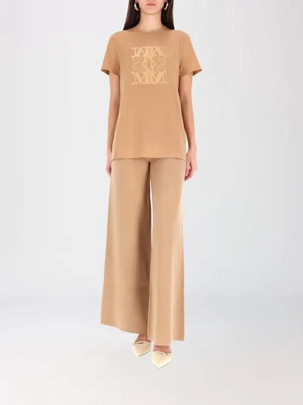 Max Mara Logo T-shirt - Cream