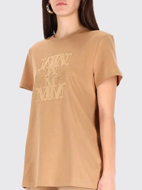 Max Mara Logo T-shirt - Cream