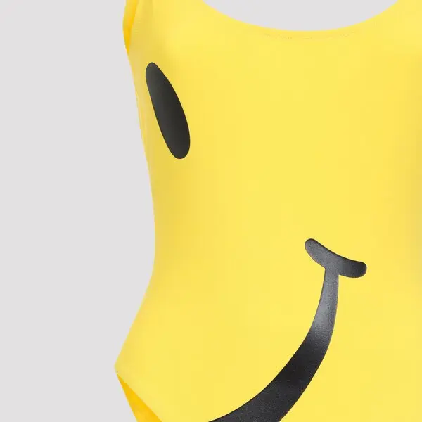 Moschino Smiley Face One Piece Swimsuit - Multicolor