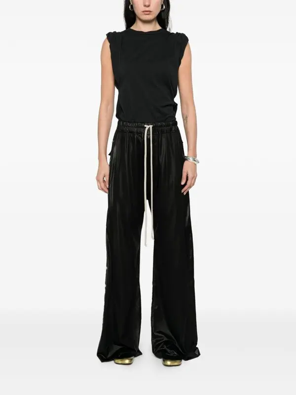 Rick Owens Buttoned Drawstring Trousers - Multicolor