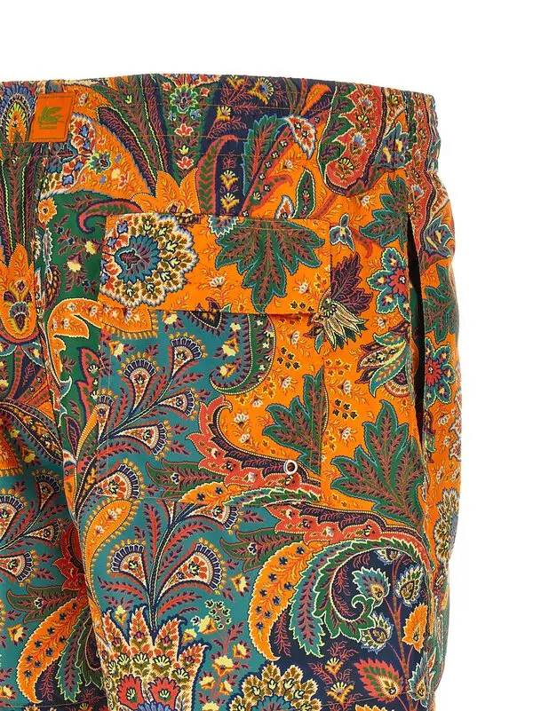 Etro Paisley Floral Swimsuit