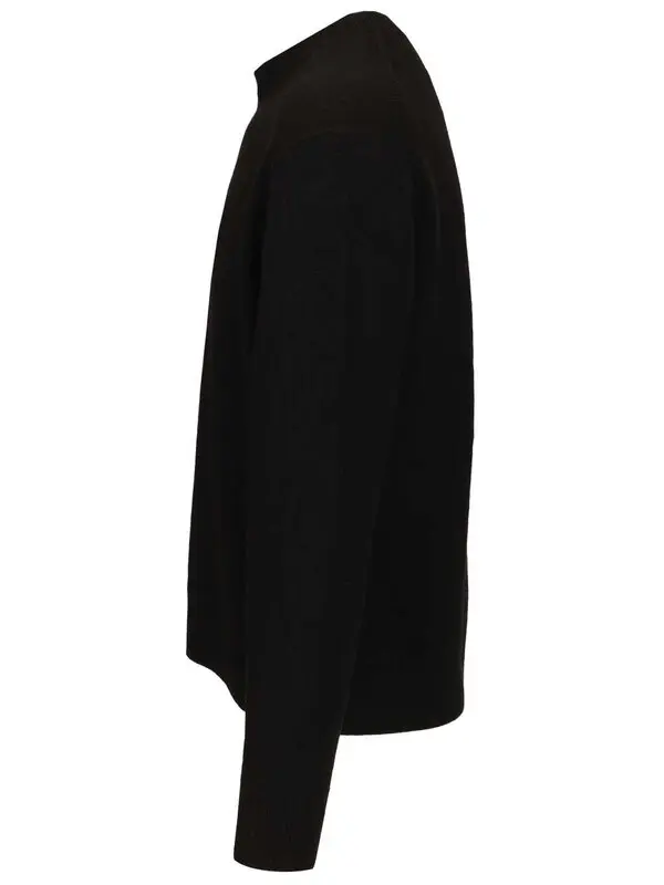 Acne Studios Cashmere Crew Neck Sweater - Black