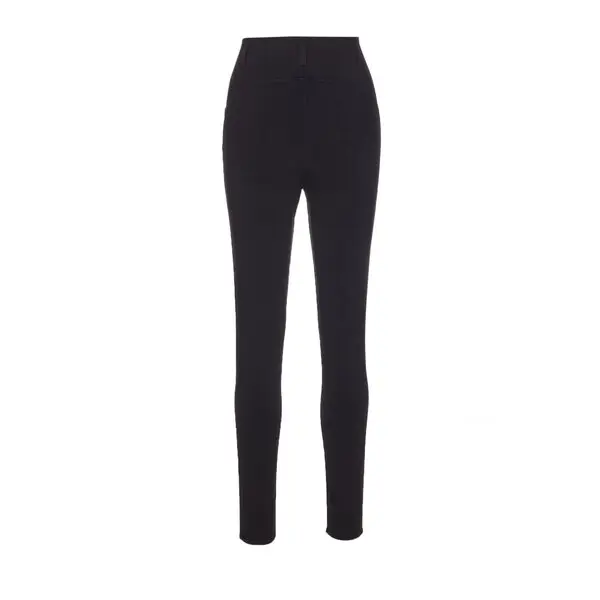 Alaïa Ribbed High-waist Leggings