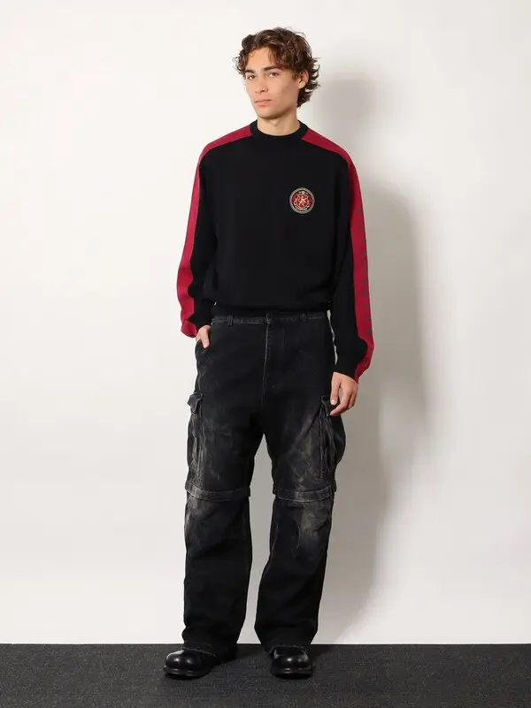 Balenciaga Cargo Denim Trousers