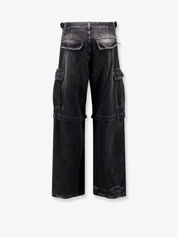 Balenciaga Cargo Denim Trousers