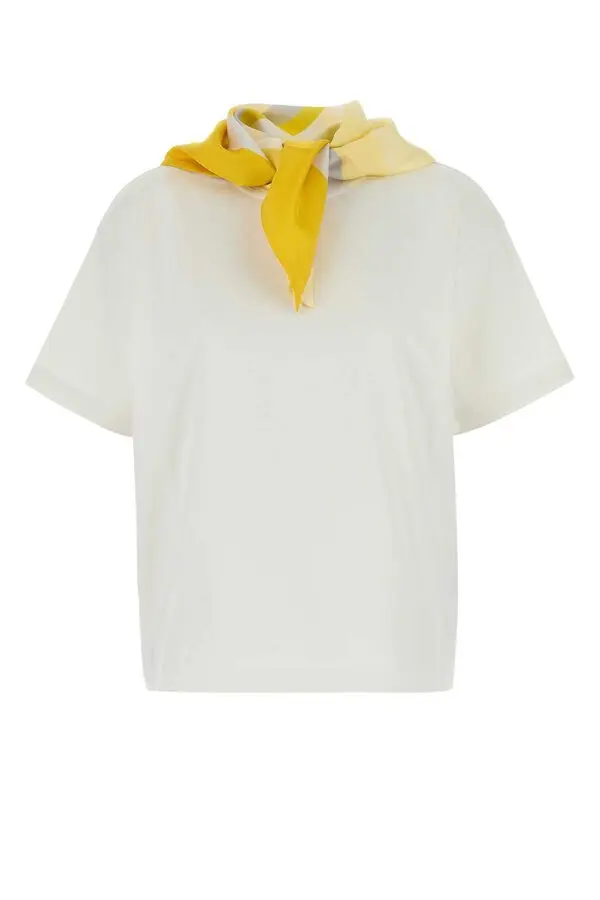 Bottega Veneta Cotton T-shirt - White