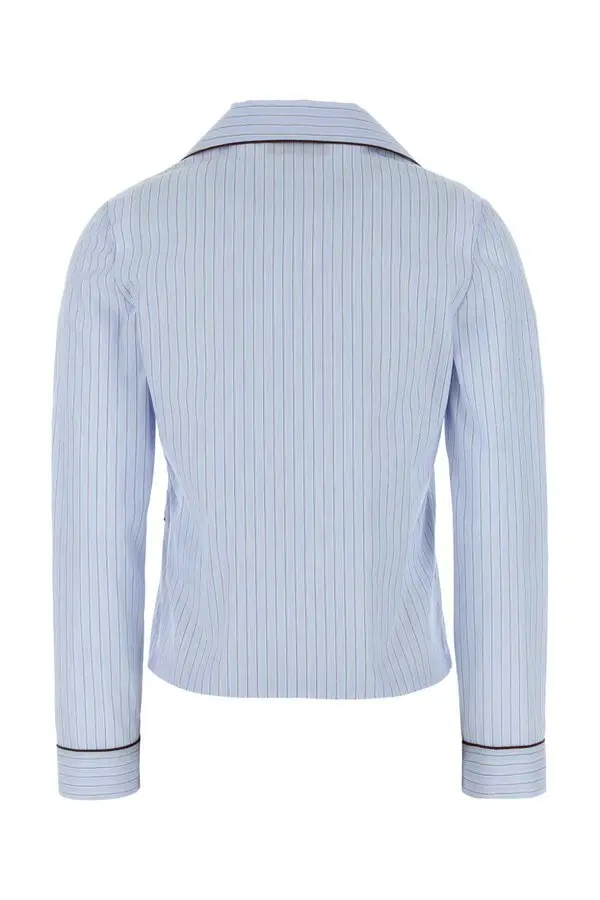 Gucci Embroidered Poplin Shirt