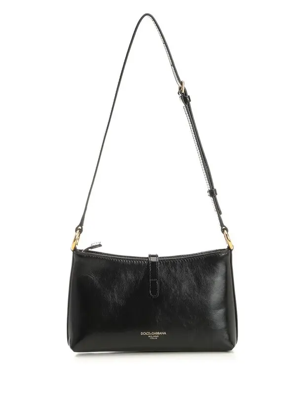 Dolce & Gabbana Lock Shoulder Bag - Black