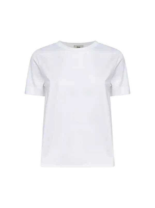 Herno Cotton Jersey And Techno Taffeta T-shirt - Multicolor