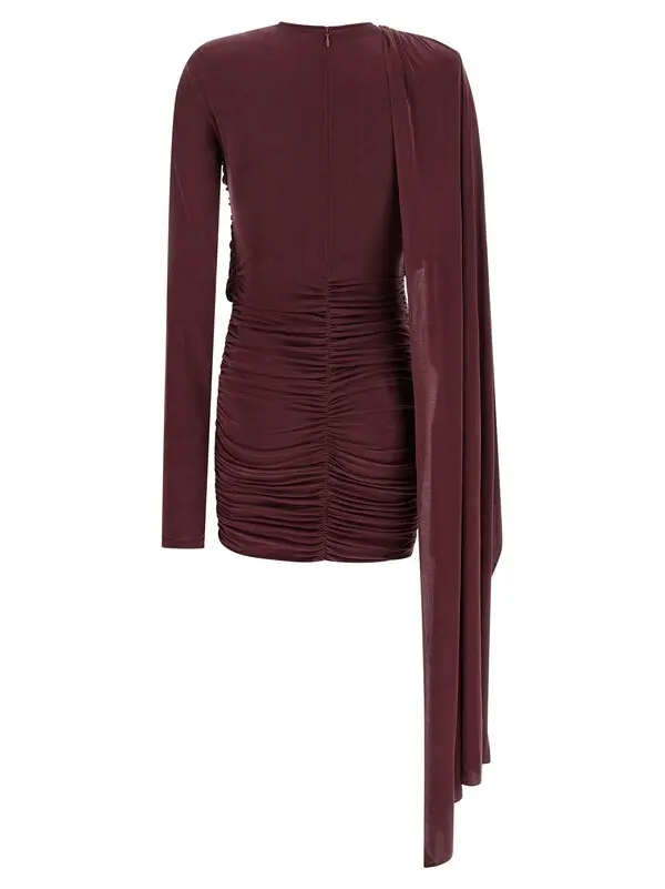 Andamane Xenia Minidress With Side Scarf Detail