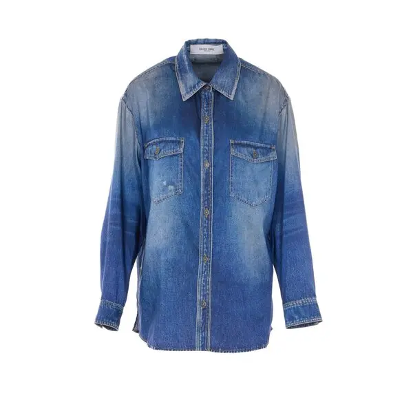 GOLDEN GOOSE Denim Shirt - Blue