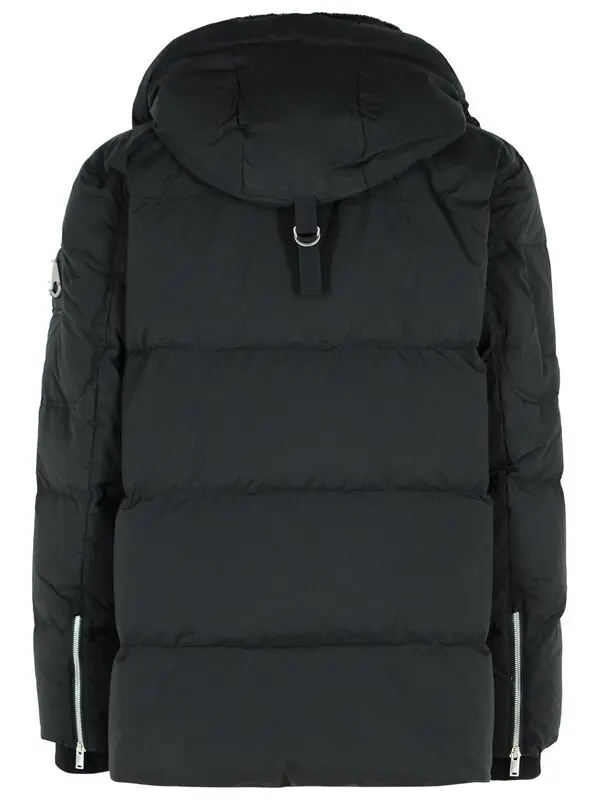 Moose Knuckles Everest 3q Nylon And Cotton Down Jacket
