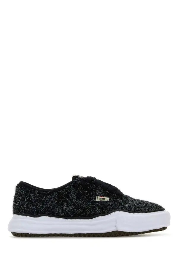 Mihara Yasuhiro Fabric Sneakers - Black