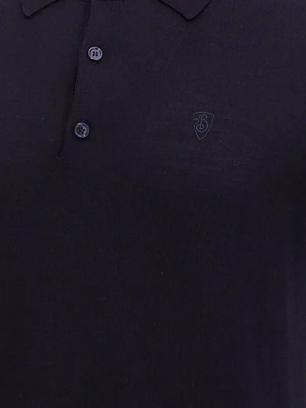 Burberry Wool Polo Shirt