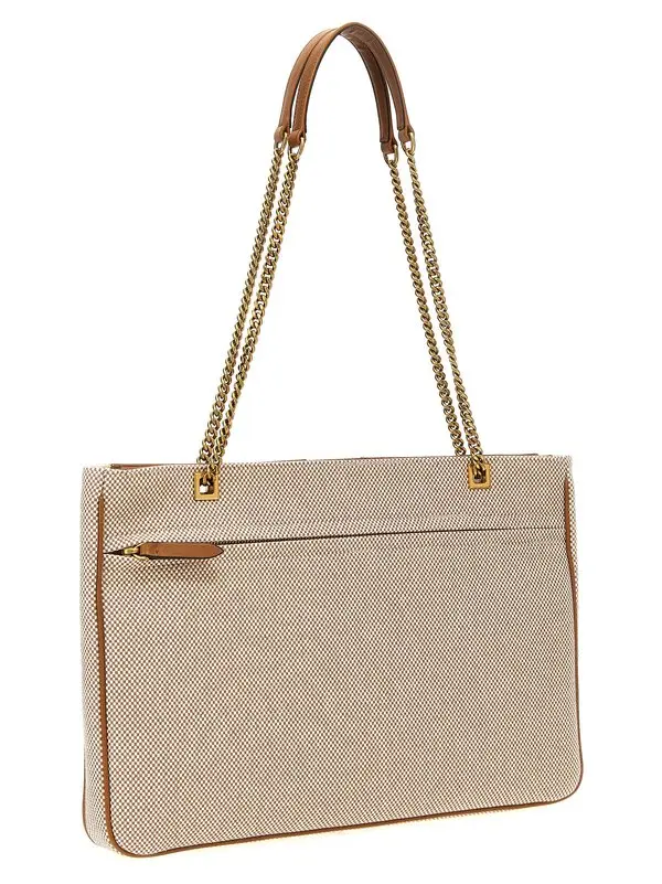 Valentino Garavani Viva Superstar Midi Shopping Bag - Cream