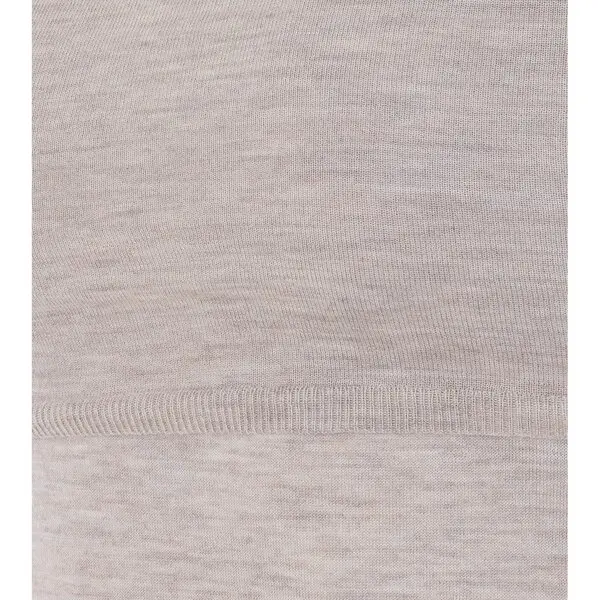 Max Mara Long Sleeve Boatneck Top - Cream
