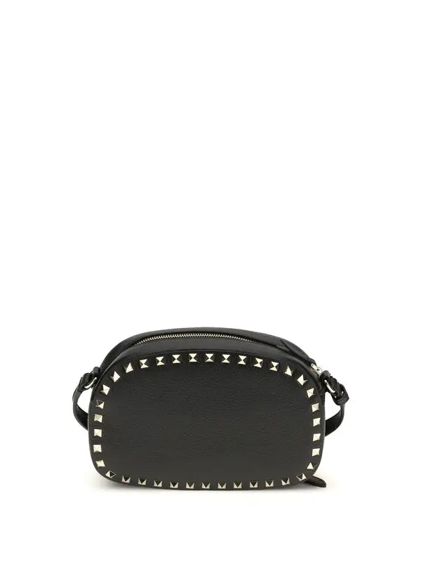 Valentino Garavani Rockstud Shoulder Bag - Black
