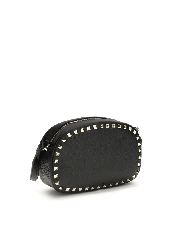 Valentino Garavani Rockstud Shoulder Bag - Black