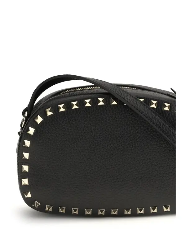 Valentino Garavani Rockstud Shoulder Bag - Black