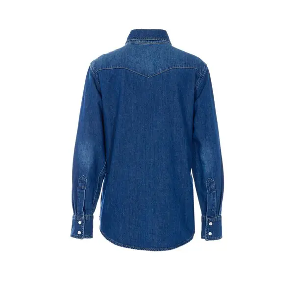 A.p.c. Western Long-sleeve Denim Shirt