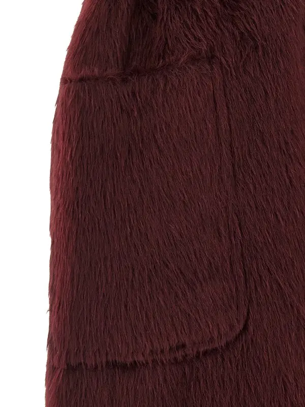 Max Mara Long Alpaca Wool Coat