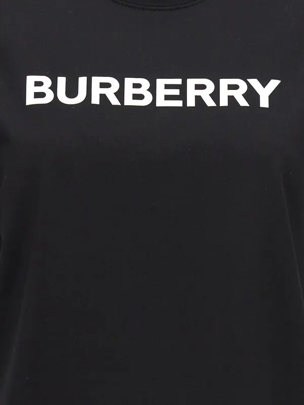 Burberry Margot Cotton T-shirt With Logo Print