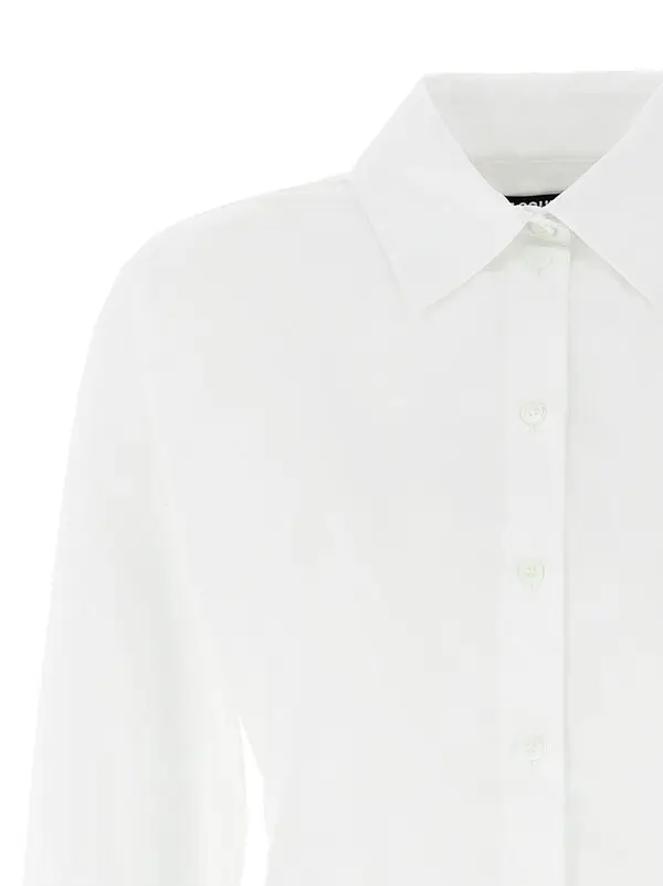 Jacquemus Stretch Cotton Poplin Shirt - White