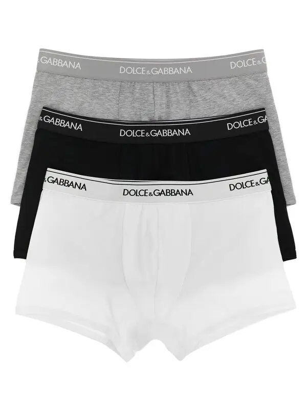Dolce & Gabbana 3-pack Logo Boxers - Multicolor