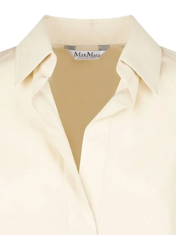 Max Mara Cotton Chemisier Dress - Multicolor