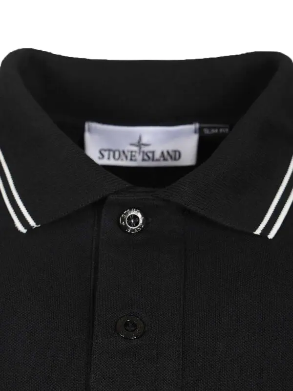Stone Island Organic Cotton Polo Shirt - Blue