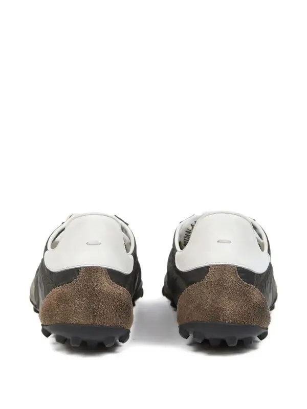 MAISON MARGIELA Nylon And Suede Sprinters Sneakers - Green