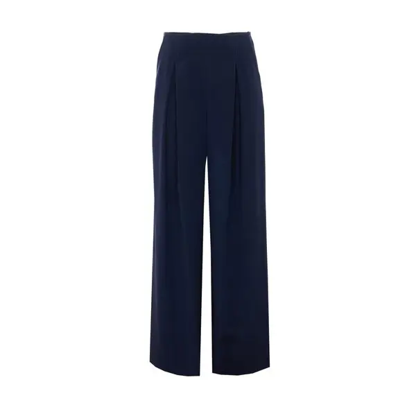 Max Mara Palude Pleated Front Trousers - Blue