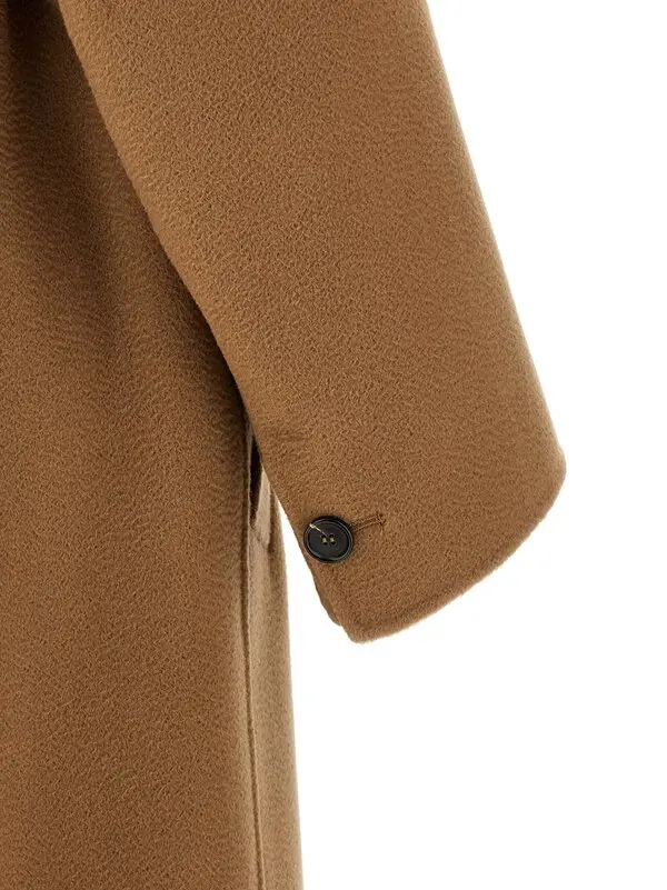 Max Mara Dalila Double-breasted Wool And Cashmere Coat - Brown