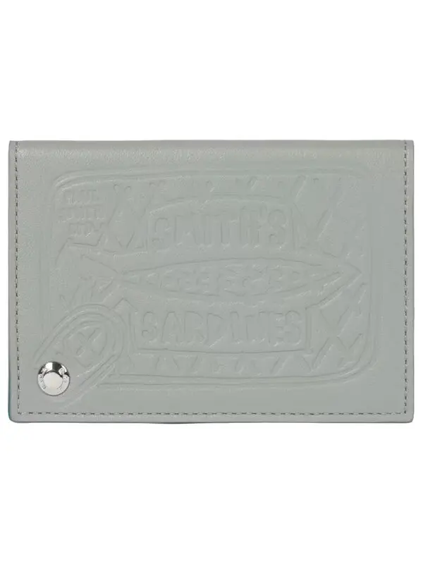 Paul Smith Card Holder Sardines - Gray