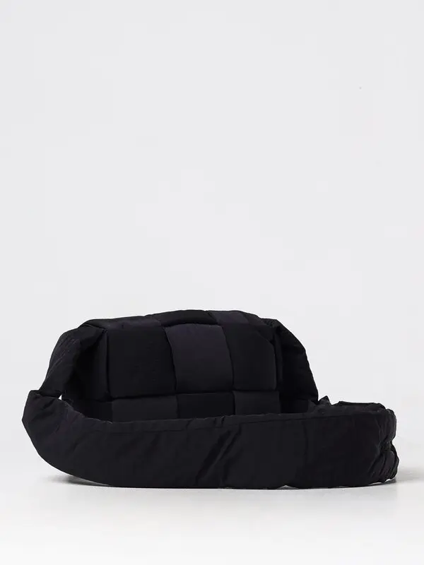 Bottega Veneta Padded Woven Shoulder Bag - Black