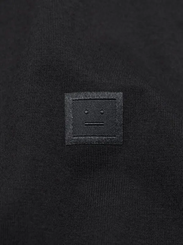 Acne Studios Cotton T-shirt With Logo Detail - Multicolor