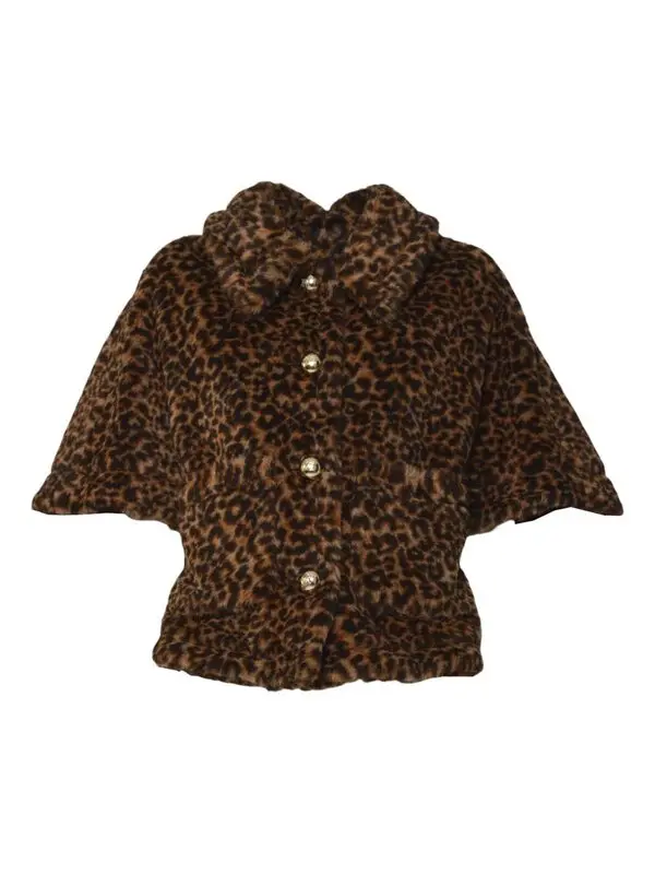 Max Mara Wool Cape - Multicolor